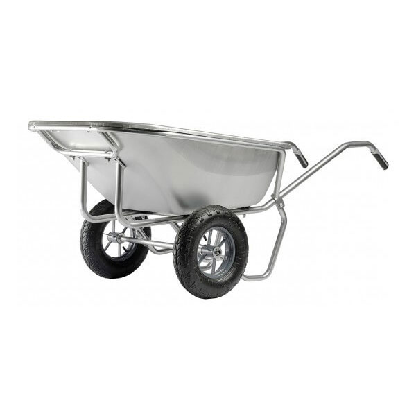 Brouette 2 roues gonflées Ø 400mm. Charge maximale de 250kg.