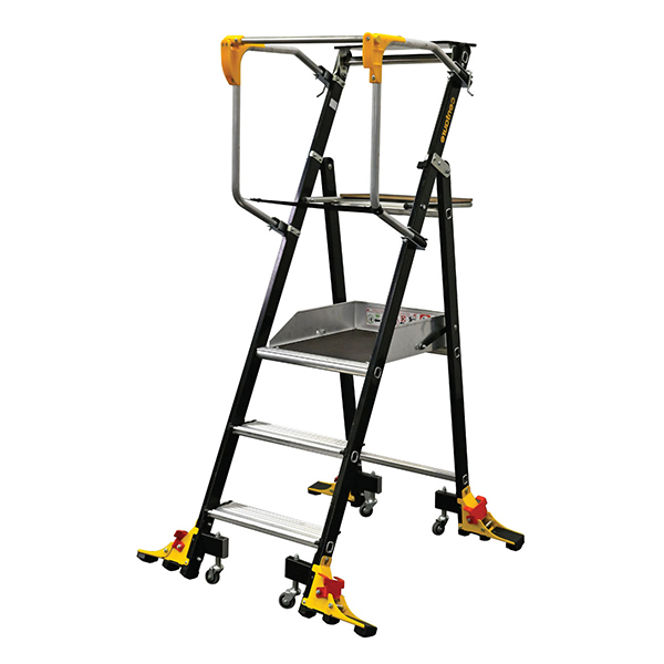 Escabeaux de rayonnage pour la mise en rayon ou picking