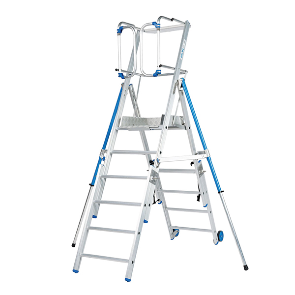 Pirl Télescopique pour des hauteurs de travail variables.