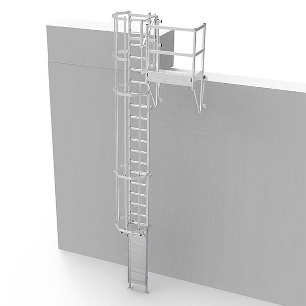 Steigleitern DIN 18799-1, DIN 14094-1, EN ISO 14122-4