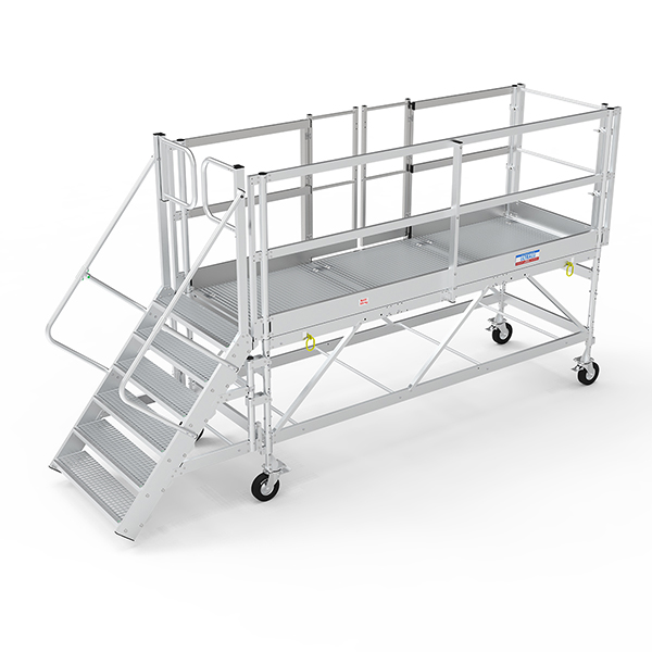 Quai de chargement camion avec protection totale