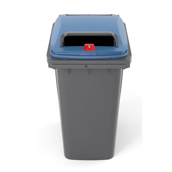 Collecteur mobile 360 L en PEHD - Tri papier