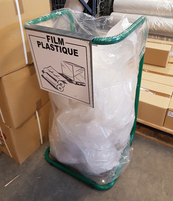 Supports de sac - 200 litres - Entrepôt /atelier ...