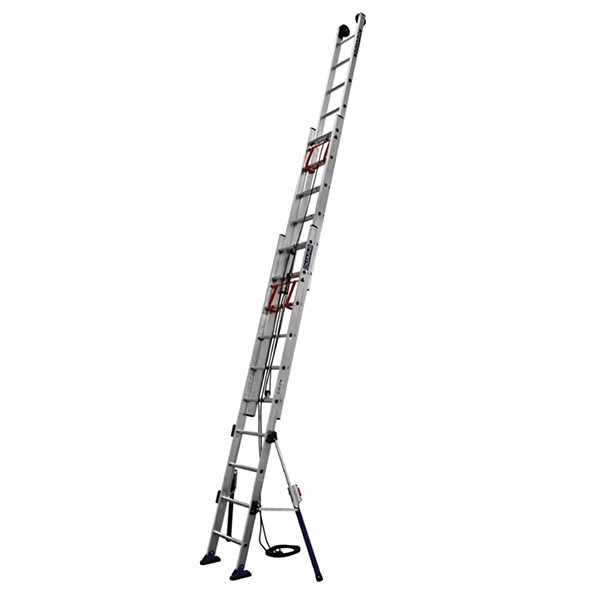 Scala a sfilo in alluminio 3 elementi alluminio fino a 18.25 m