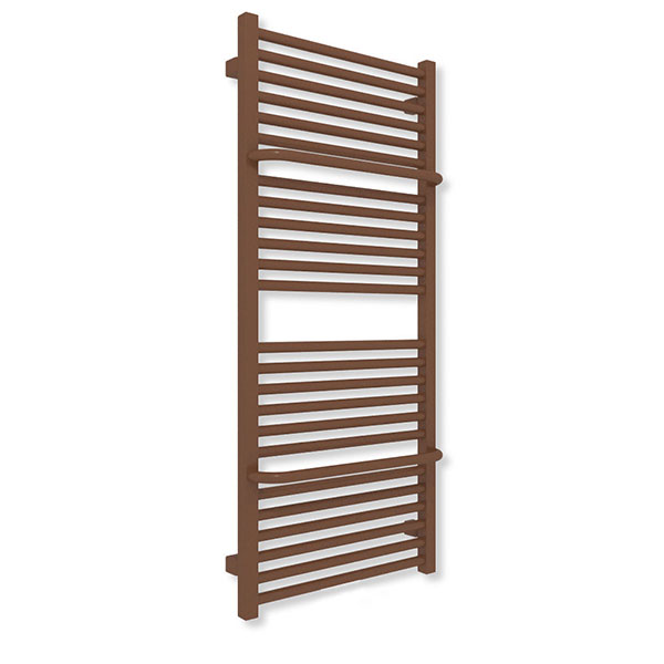 Scaldasalviette design in rame misto: Lima