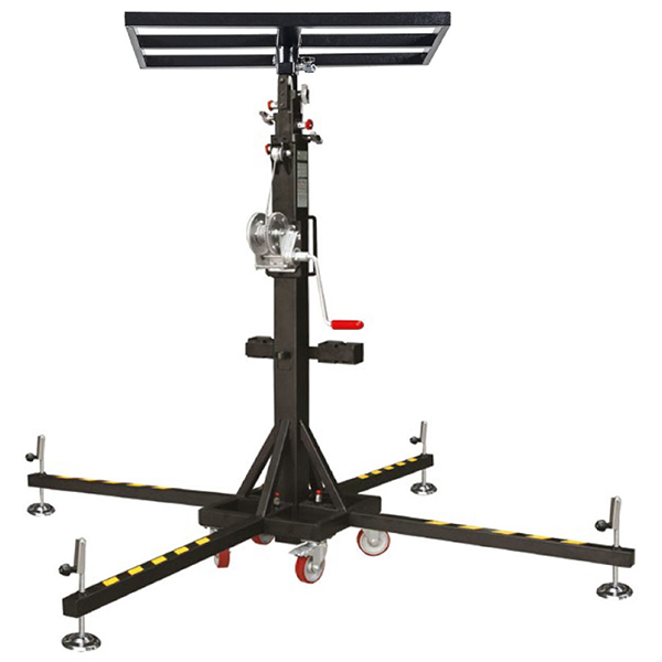 Elévateur portable - Charge max 150kg - Levée à 4500 mm