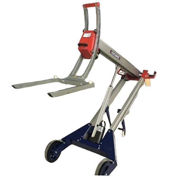 Grue d’atelier électrique lèvepalette 120kg – manutention légère fluide