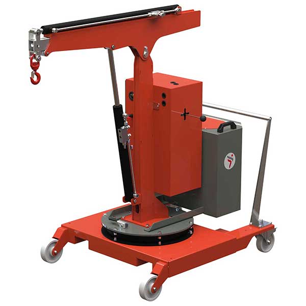 Grue d'atelier rotative 500kg - Fabrication italienne