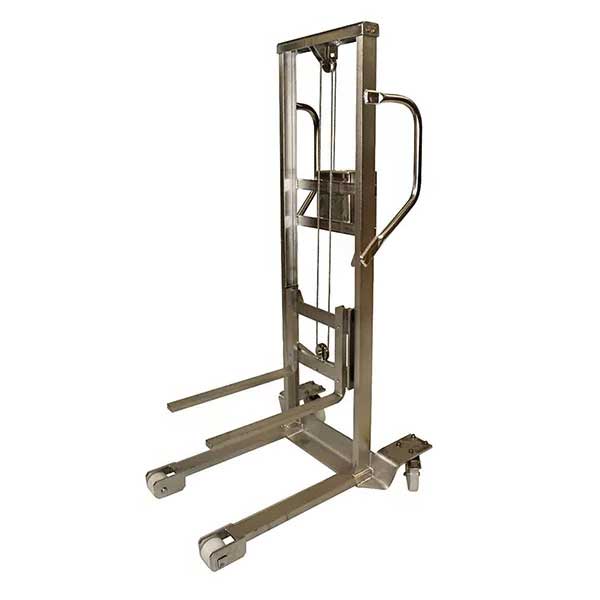 Gerbeur manuel avec fourches - Manutention efficace