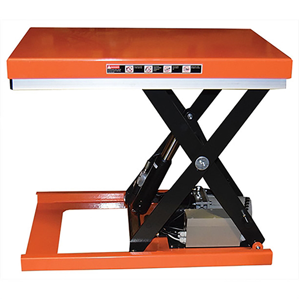 Table élévatrice électrique fixe – 500 kg triphasée