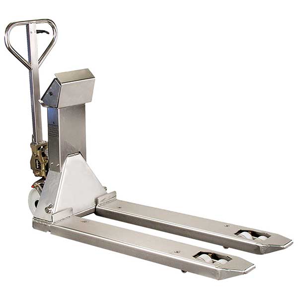 Tire palette inox peseur avec imprimante - Fabrication IT