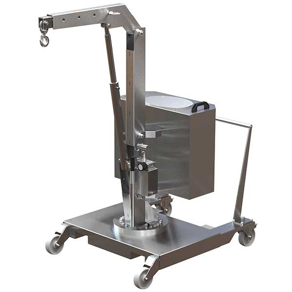 Capra di sollevamento inox 304 - Carico massimo 500 kg - Anticorrosione